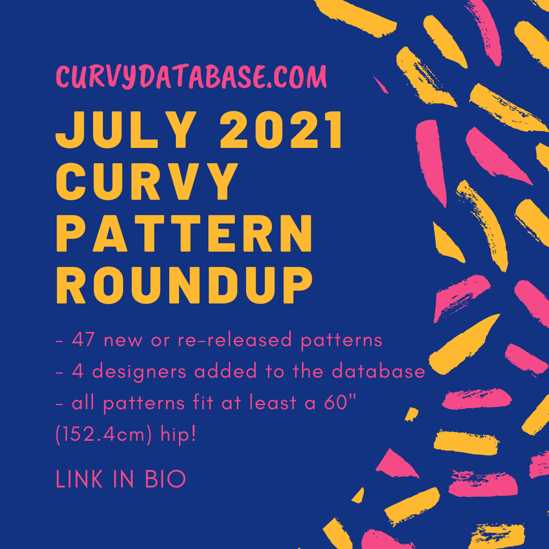 Curvy Sewing Patterns - June 2021 Releases and Re-Releases - The Curvy ...