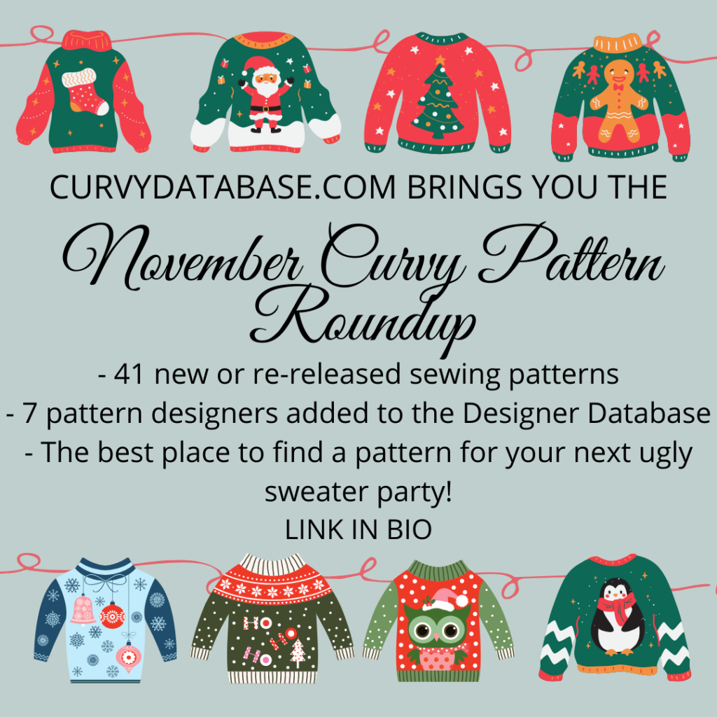 Curvy Pattern Database X Sew Organised Style Podcast - The Curvy ...