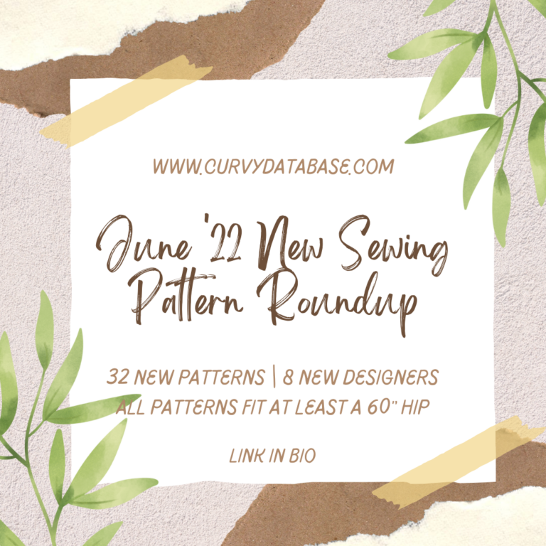 Curvy Sewing Patterns – May 2022 Releases and Re-Releases - The Curvy ...